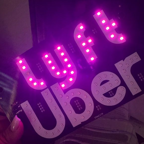 Car Audio, Video & GPS | Led Lyft Uber Sign | Poshmark